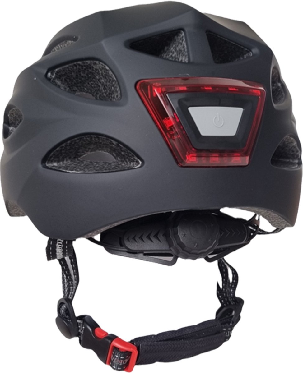 Lightyourbike AERO ® Fietshelm Dames met Verlichting - Voor & Achter ...