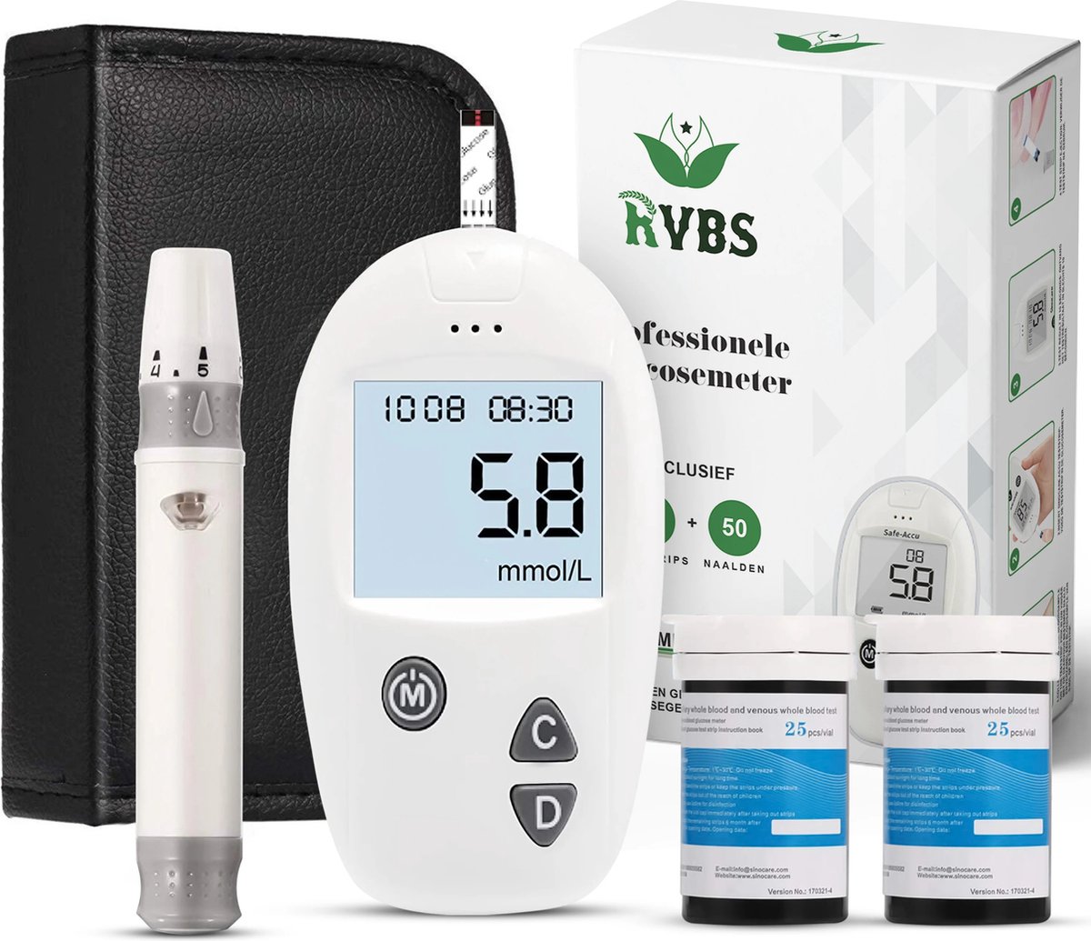 Glucosemeter - Bloedsuikermeter - Glucose Meter ...