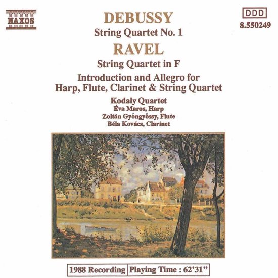 Kodaly Quartet - String Quartets (CD), Attila Falvay | Muziek | bol.com