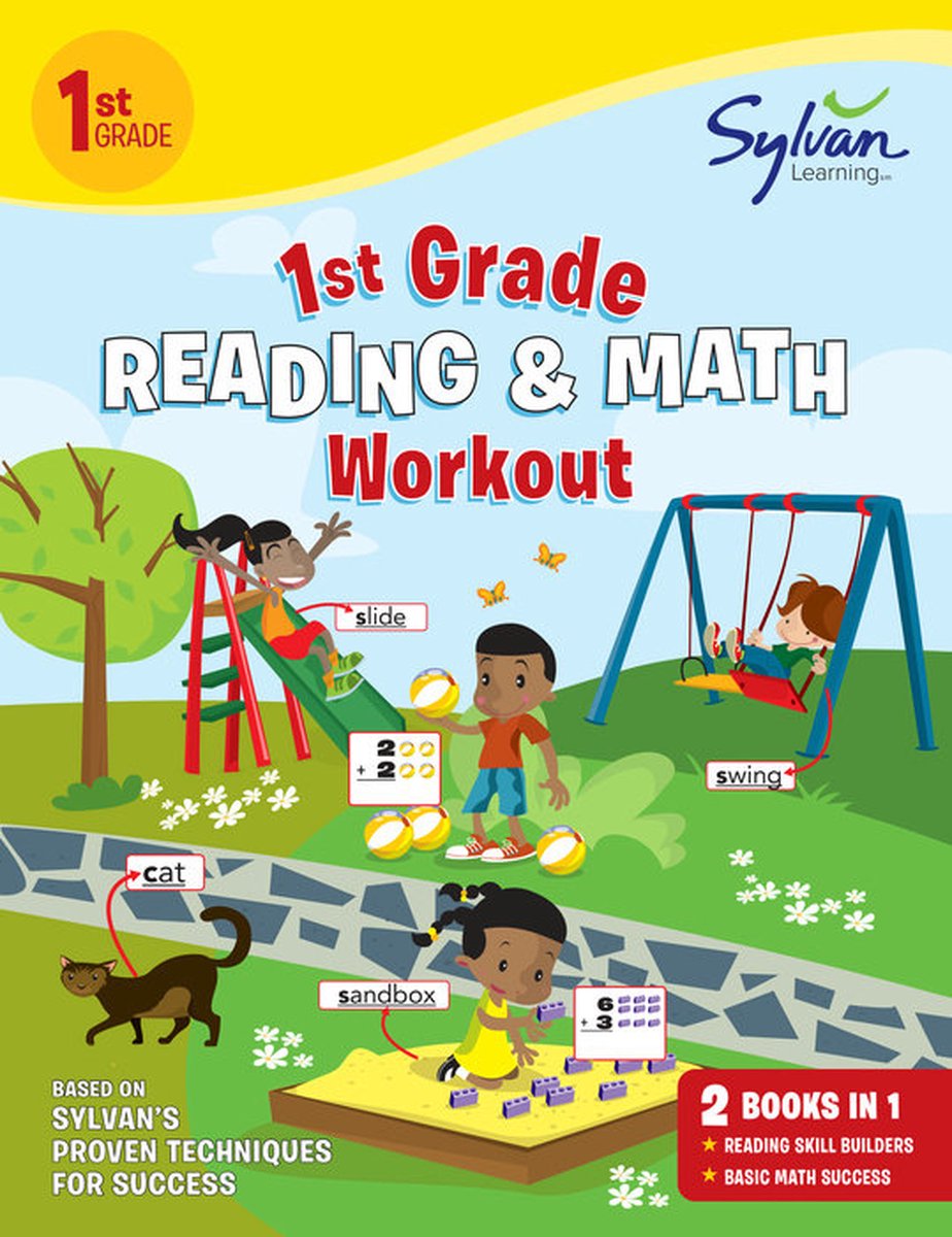 1st Grade Reading & Math Workout | 9781101881880 | Sylvan Learning ...