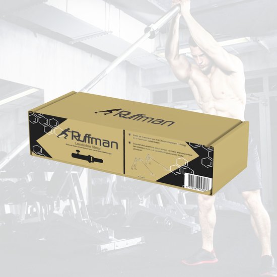 Ruffman Landmine Barbell Steun - Fitness roeigreep - 30mm | bol