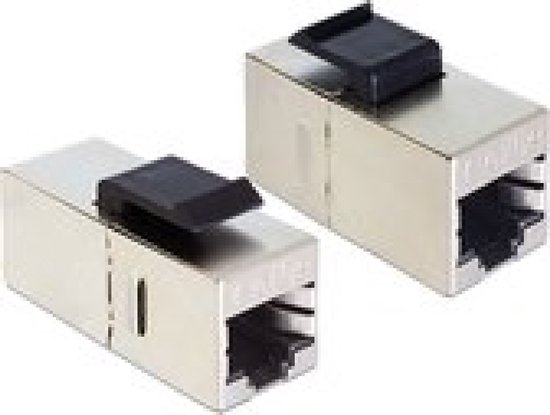 Delock Keystone Module RJ45 female > RJ45 female Cat.5e compact | bol
