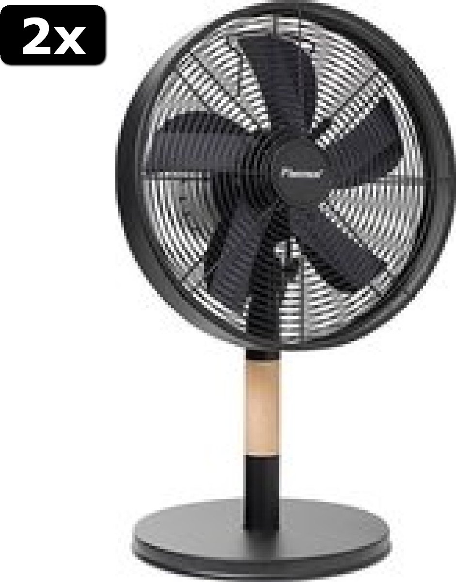 2x Ventilateur de table Bestron √ò 35cm, Ventilateur avec 3 réglages de ...