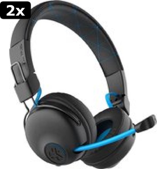 2x JLAB Play Gaming bluetooth hoofdtelefoon met afneembare microfoon ...