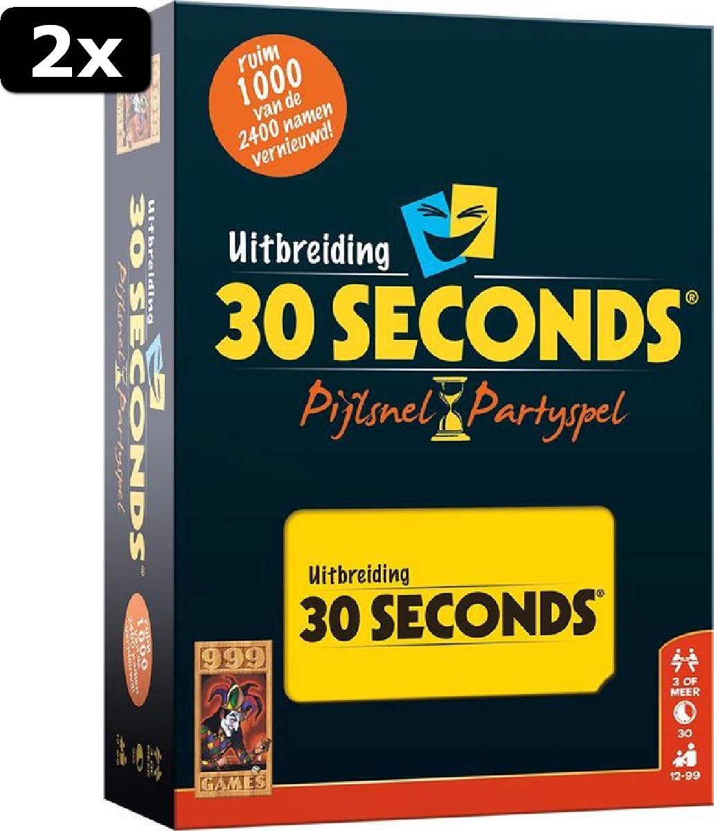 2x 30 Seconds ¬Æ Uitbreiding Bordspel | Games | bol.com