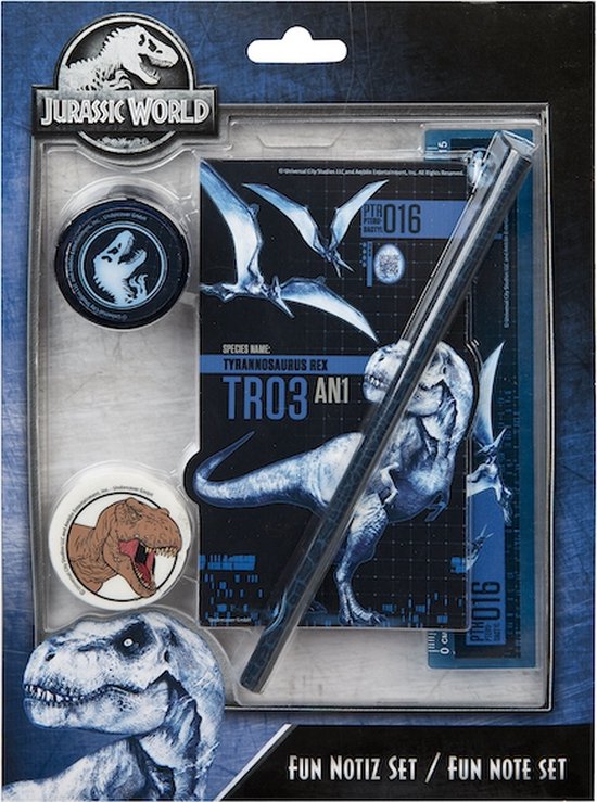 Undercover - Jurassic World Note Set Set of 5 Pieces | bol