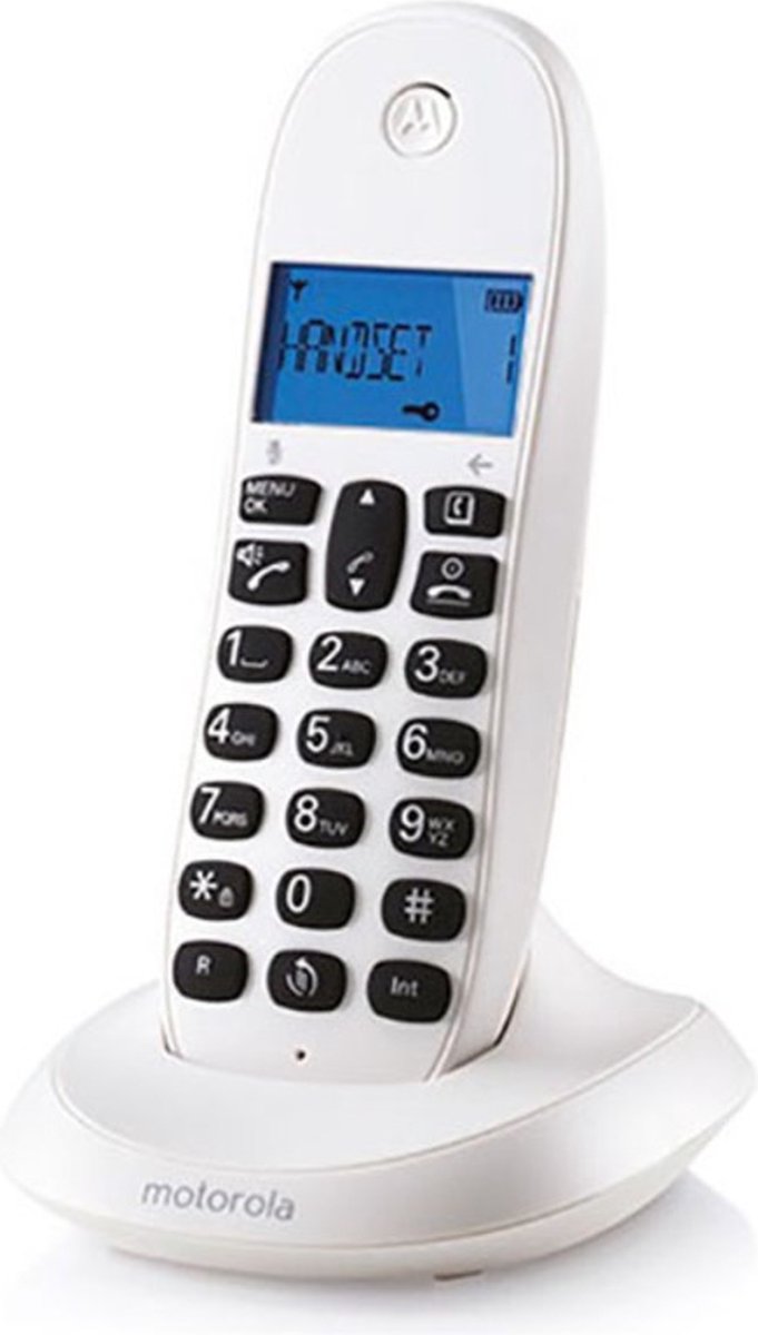 Motorola C1001lb+ Draadloze Vaste Telefoon Blauw | bol.com