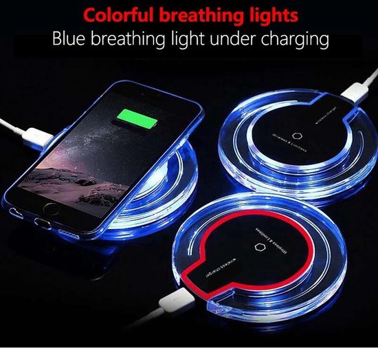 Universele Draadloze Oplader - Wireless charger - Oplader geschikt voor ...
