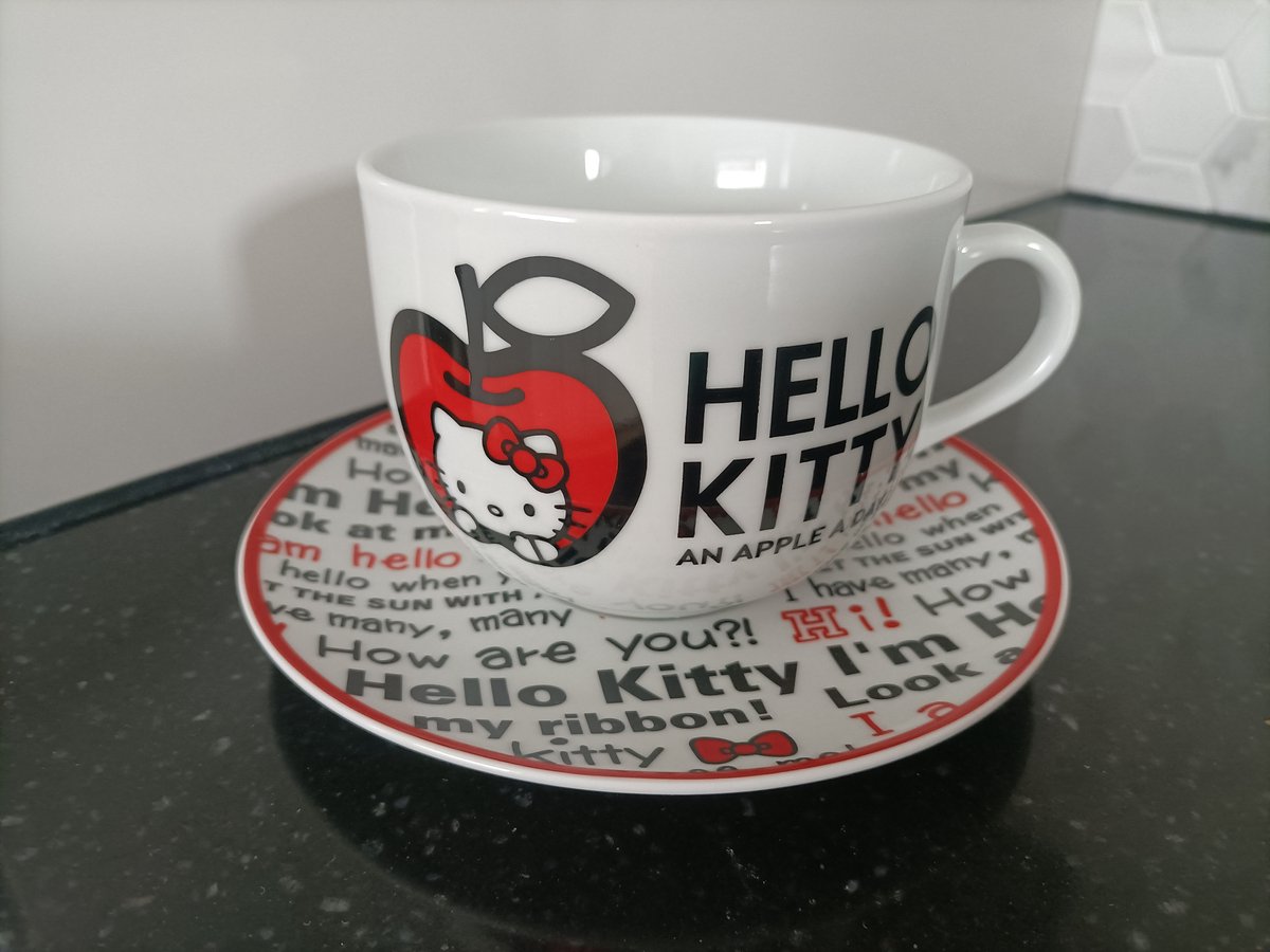 Hello kitty mok en schotel | bol.com