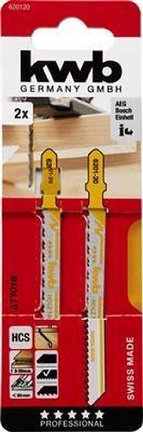 KWB Decoupeerzaagblad - Hout Star Fijn 620120 | bol.com