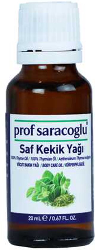 Prof Saracoglu - Tijm Olie 20ml | bol.com