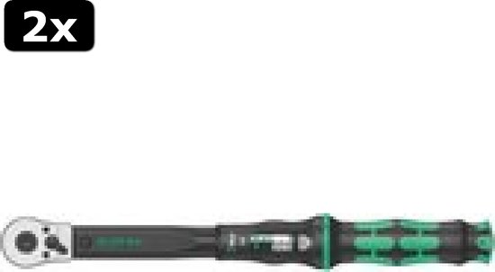 2x Wera 5075621001 Momentsleutel met omschakelbare ratel - 20-100Nm - 1 ...