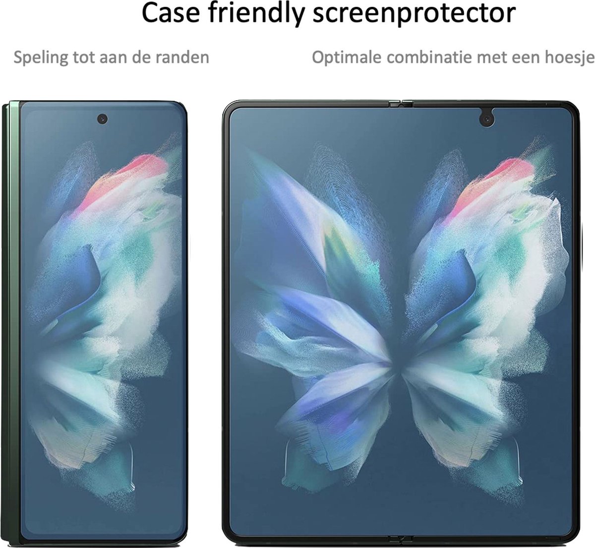 Samsung Galaxy Z Fold 4 Screenprotector - Beschermglas Samsung Fold 4 ...