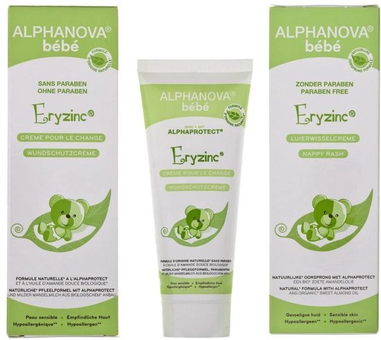 Alphanova Bébé - Luieruitslag Zalf & Billen Crème - 75 gram ...
