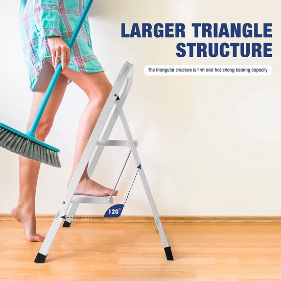 Huishoudtrap – small ladder – kitchen step – household step – mini ...