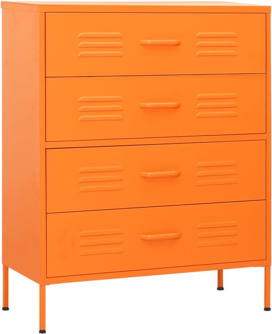 Prolenta Premium - Ladekast - 80 x 35 x 101,5 cm - Leer - Kast - kast ...