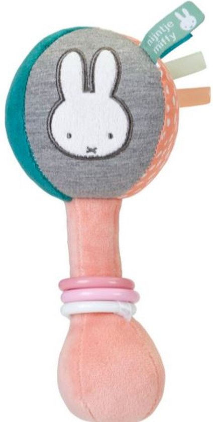 Nijntje Rammelaar | Rammelaar baby | Balrammelaar | Roze | bol
