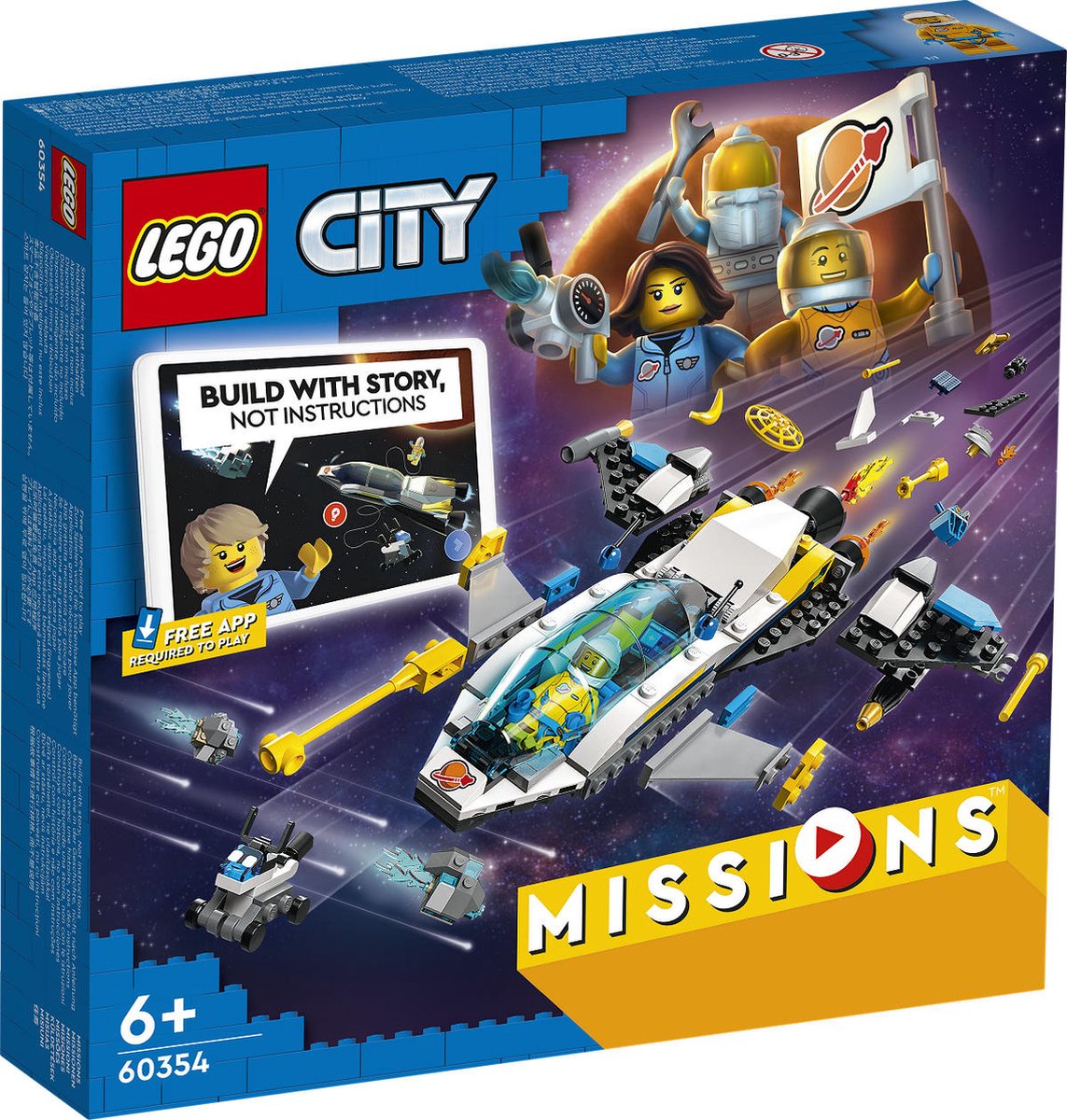 LEGO City Missions Ruimteschip voor verkenningsmissies op Ma | bol.com