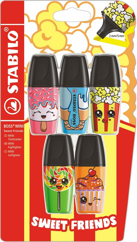 STABILO Boss Mini Sweet Friends 5st | bol