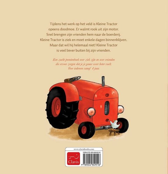 Kleine Tractor - Kleine Tractor is ziek | bol