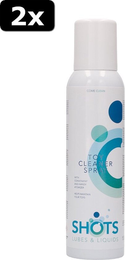 2x Shots Liquids - Toy Cleaner Spray | bol.com