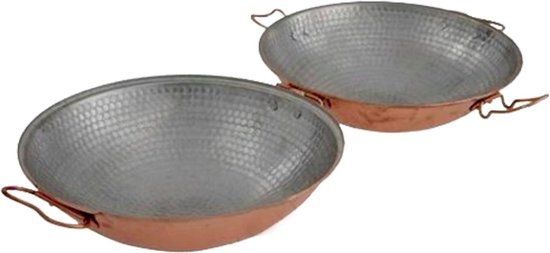Cataplana, koper en tin, 21 cm | bol.com