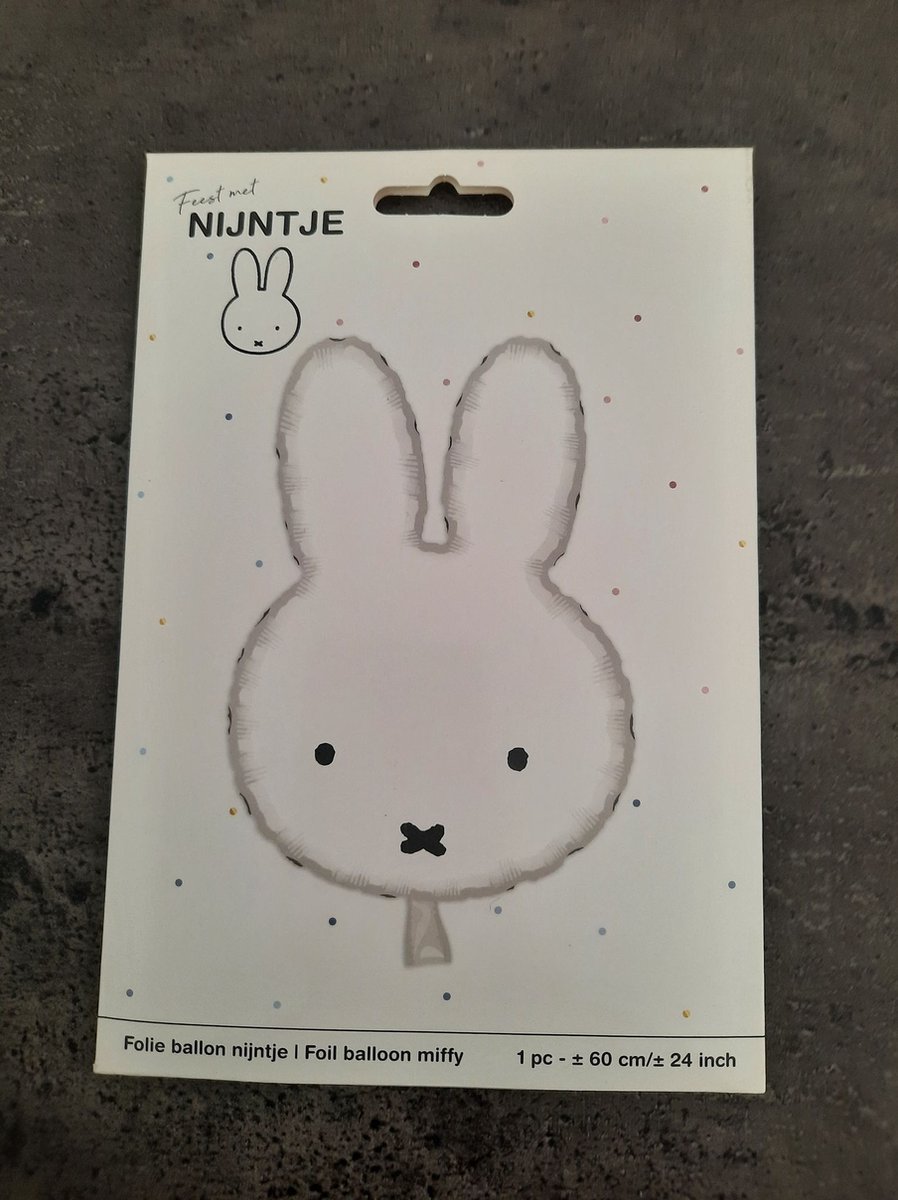 Nijntje Folieballon 60cm (LEEG) - Nijntje Ballon - Nijntje ...