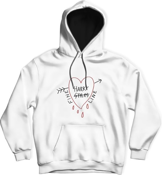 Fine Line, Harry Styles, Sweatshirt, Basic Hoodie voor Heren Dames, Wit ...