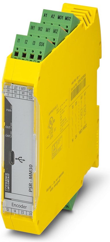 Phoenix Contact - Veiligheidsvoorziening - PSR-MM30-2NO-2DO-24DC-SP | bol
