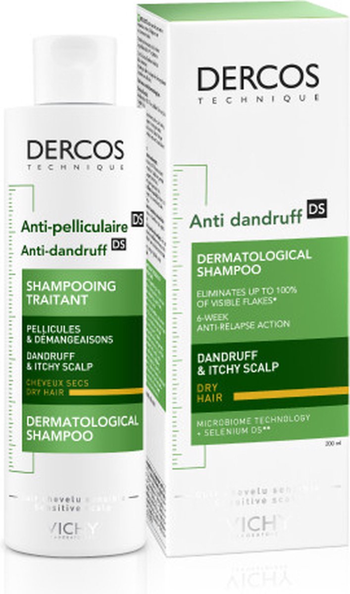 DERCOS Anti-roos Shampoo Droog haar | bol.com