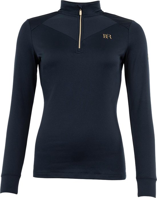 Pullover half zip-up Bregje Total Eclipse - L | Winterkleding ruiter | bol.com