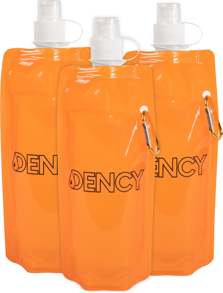 Dency Waterzak Amber Orange - 3 Waterzakken - Festival - Festival ...