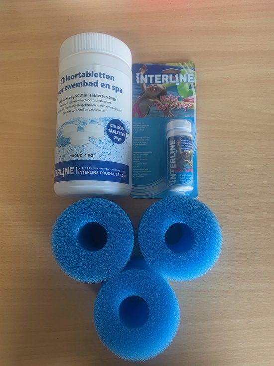 Kit Maintenance piscine - 3 filtres spa Intex type H - pastilles de ...