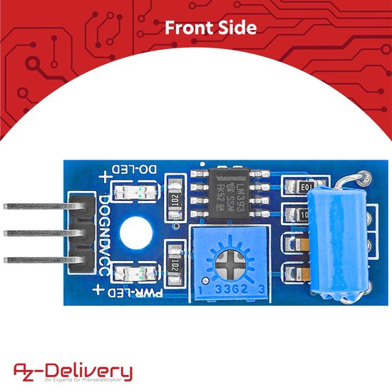 AZDelivery 5 x SW420 Vibration Shaker Vibration Sensor Module compatibel met Arduino... | bol