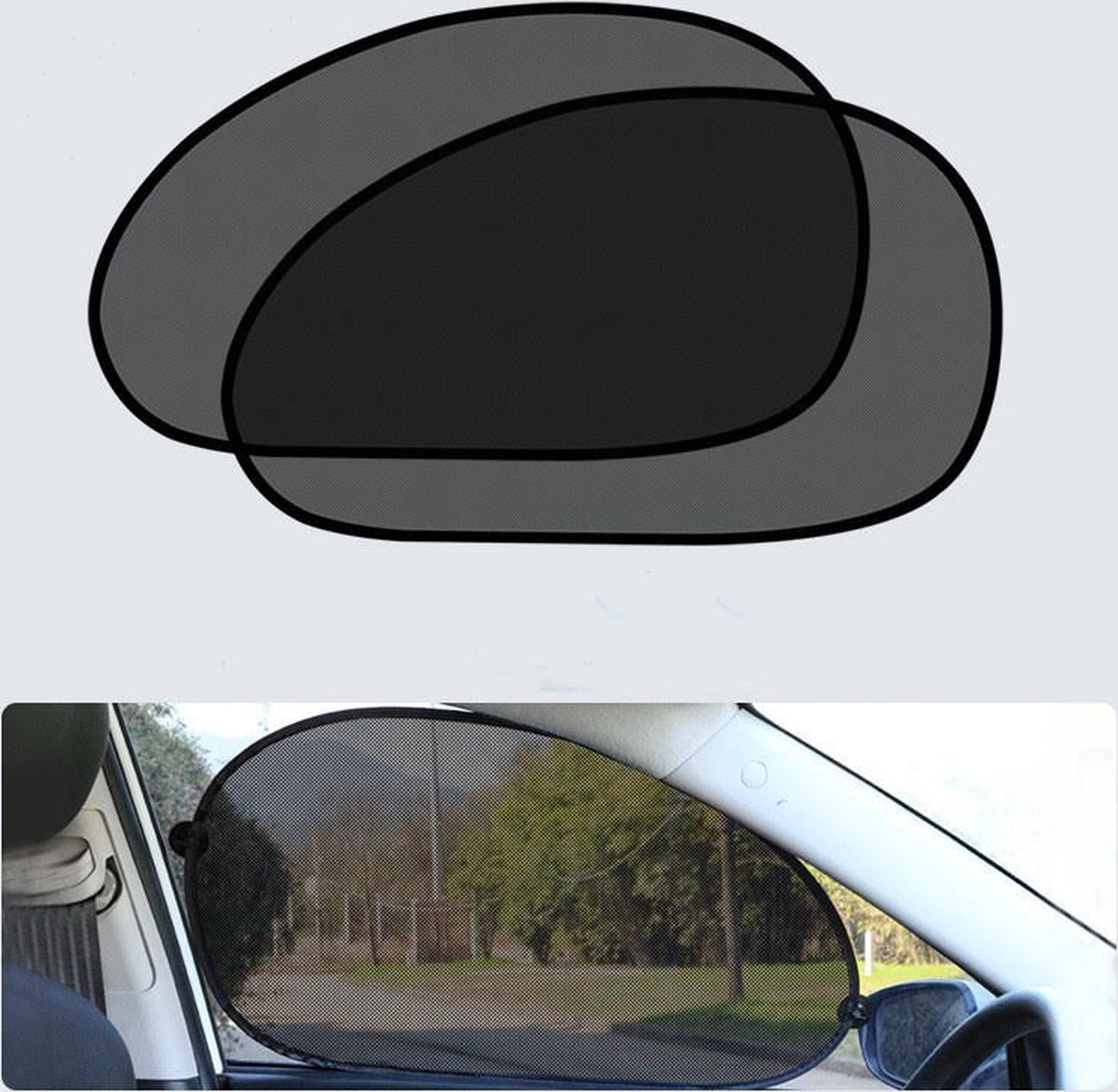 Zonnescherm Auto Baby - Zonwering Auto Met Zuignappen - Zonnescherm ...