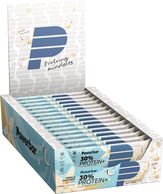 Powerbar Protein Plus Bar 30% Vanilla-Coconut 15x55g | bol.com