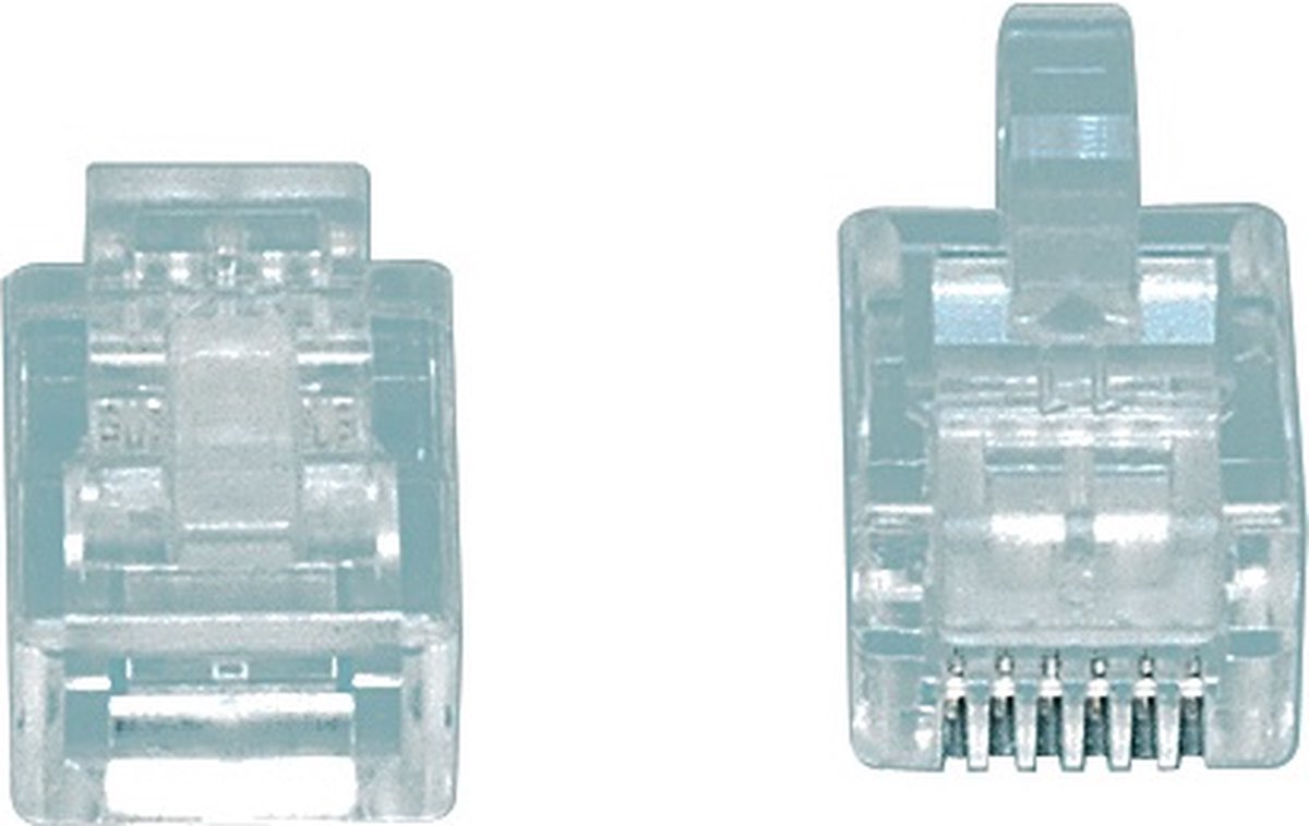 Modulaire pluggen RJ12 - 10 stuks | bol.com
