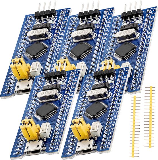 AZDelivery 5 x Blue Pill microcontroller compatibel met STM32 ...