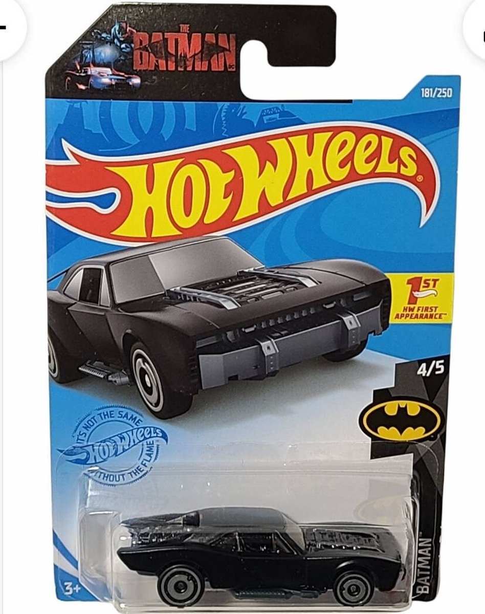 Hot Wheels - The Batman - Batmobile - Dodge Charger - Robert Pattinson ...