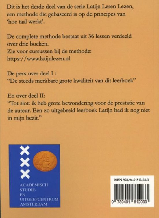 Latijn leren lezen | 9789491812033 | René Van Royen | Boeken | bol