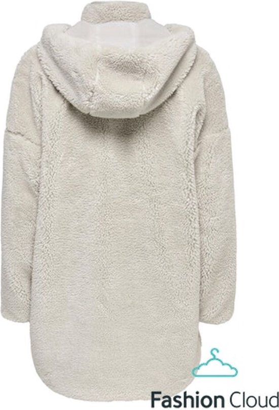 ONLY Sascha Sherpa Jacket Pumice Stone BEIGE XS/S | bol.com