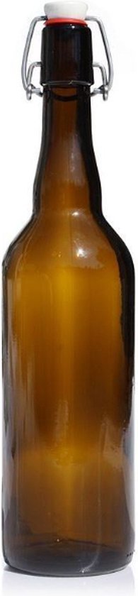 Ornina - 750ml bruine bier fles met beugelsluiting - lege bier fles ...