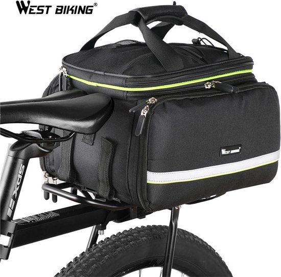 Fietstas-Schoudertas - Bagagedrager- Tas - Dubbele-uitklapbare -Tas-30 ...