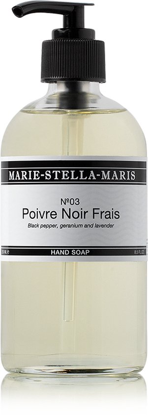 Marie Stella Maris Hand Soap Poivre Noir Frais - 250 ml - Handzeep | bol.com