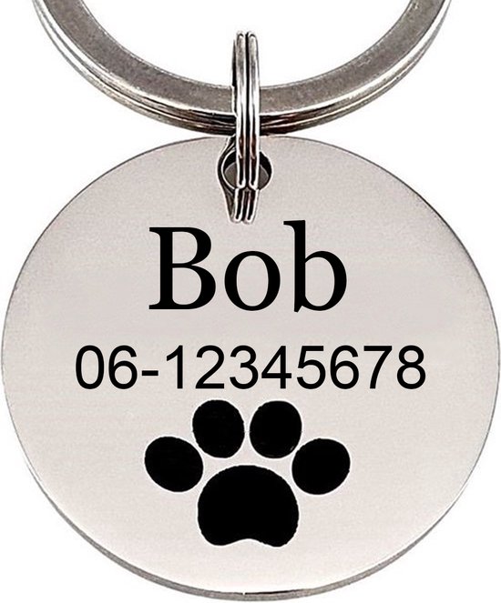 Akyol - Dierenpenning - formaat 25x25mm - hondenpenning inclusief ...