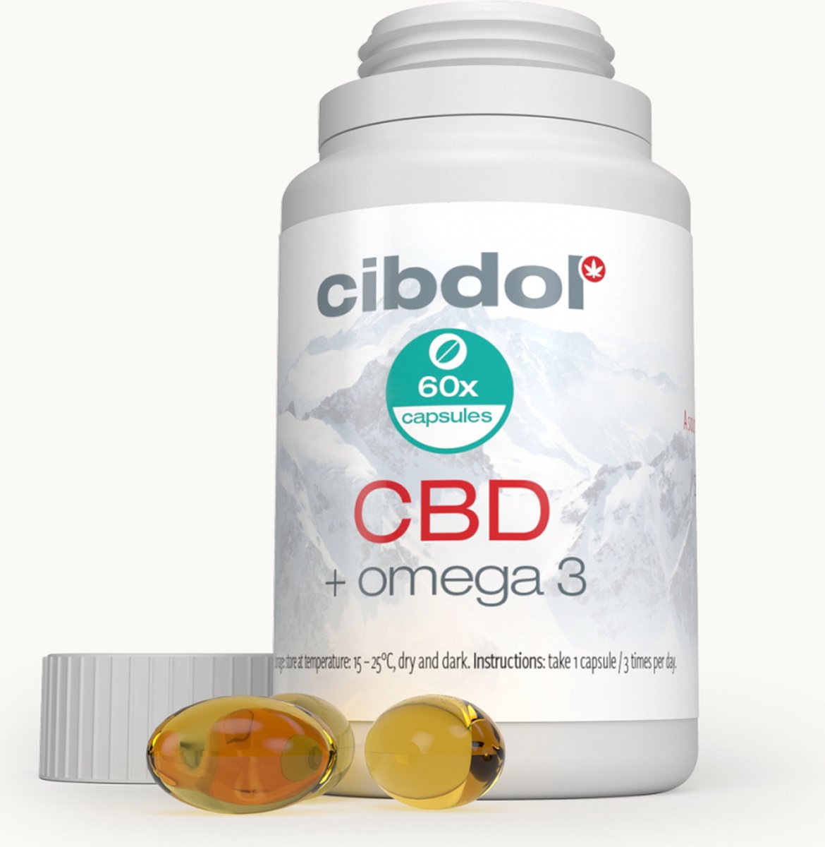 CBD Omega 3 Formule - Gezonde mix van vetzuren en full spectrum CBD - EPA en DHA - 60... | bol.com