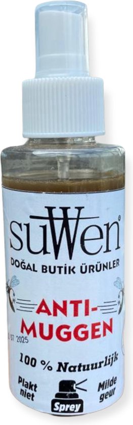 Suwen Natuurlijke Anti-muggen spray 120ml | bol.com