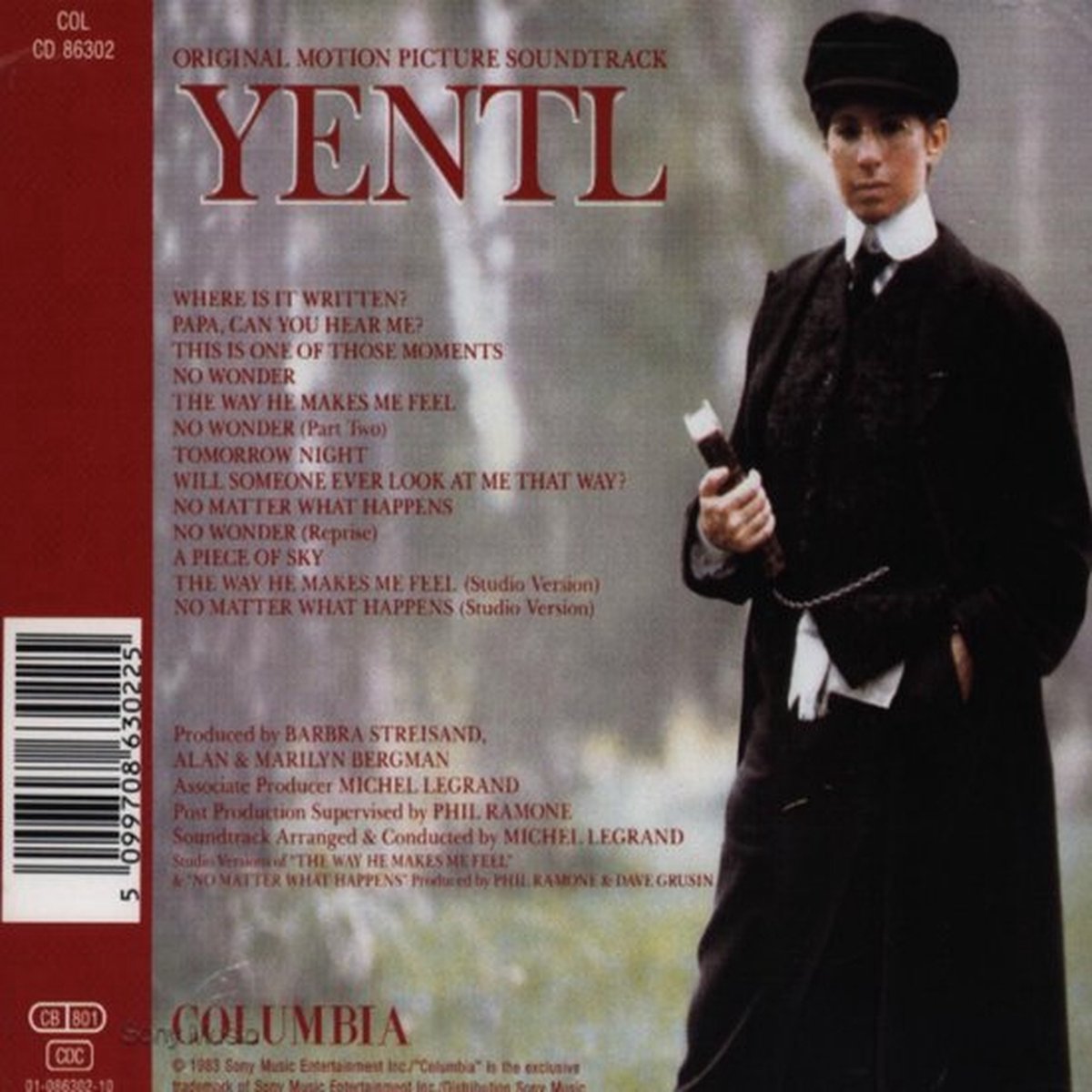 Yentl [Original Motion Picture Soundtrack], Barbra Streisand | CD ...