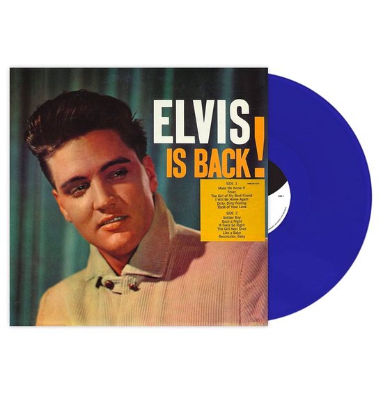 Elvis Presley – Elvis Is Back ! (Gekleurd Vinyl) LP, Elvis Presley ...