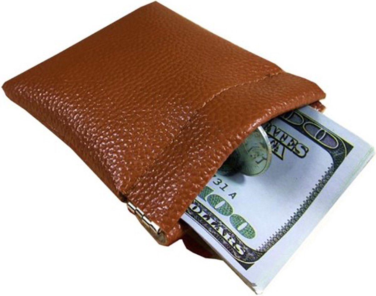 kleingeld portemonnee - knipportemonnee - portemonnee heren ...